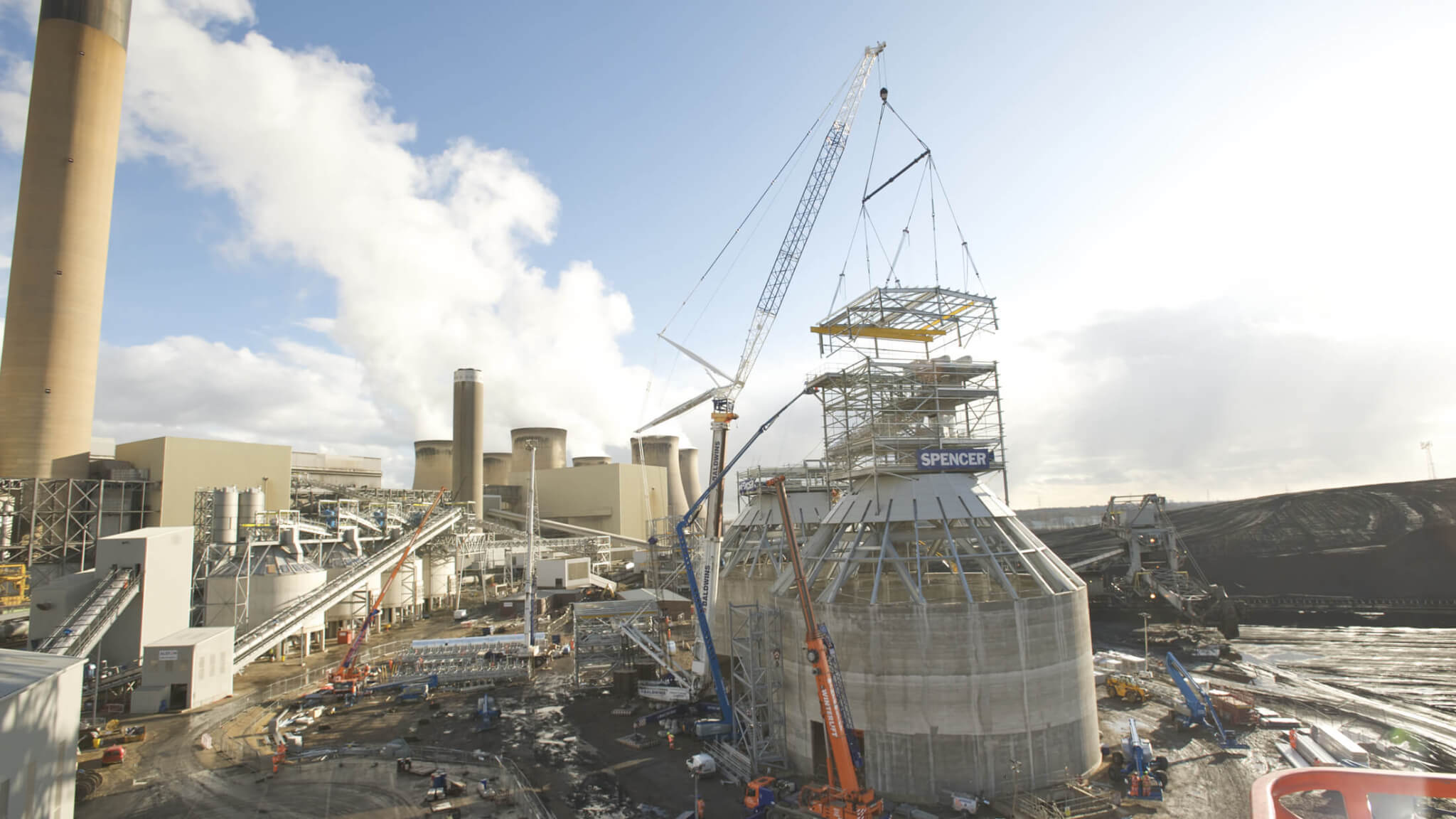 Drax Power Station Biomass Storage and Handling - Spencer Group