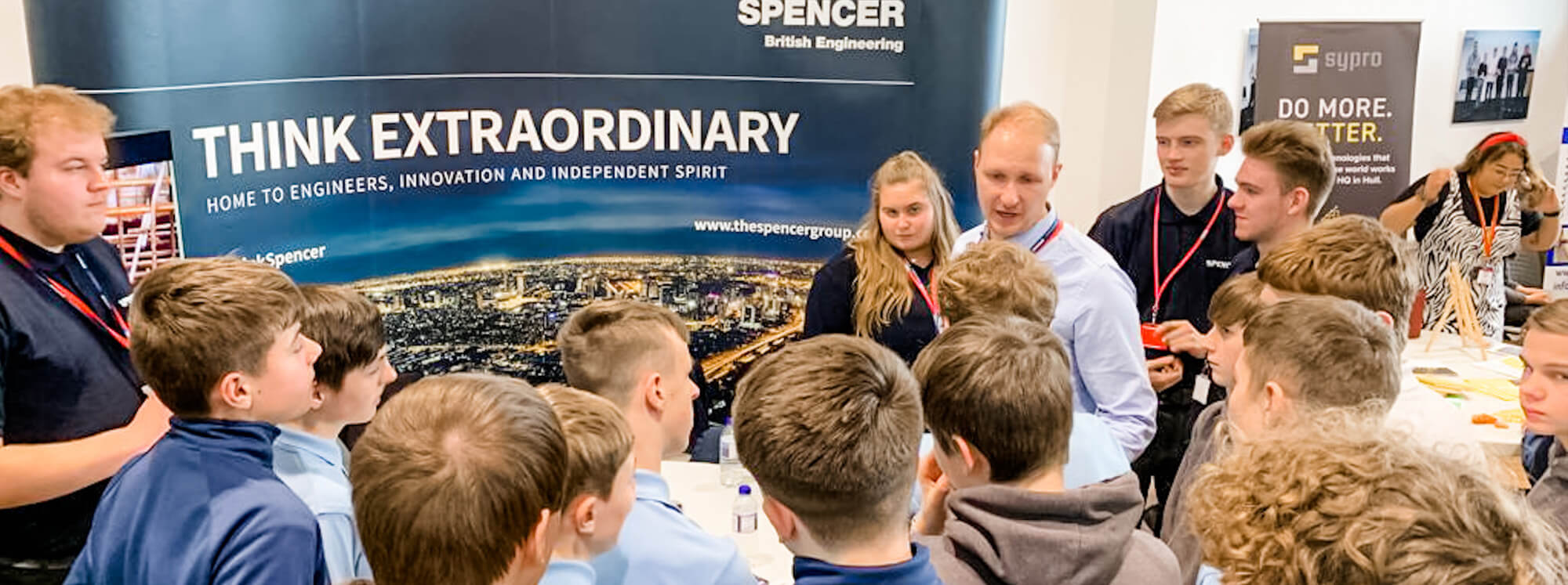 YOUNG TALENT - Apprentices return to school to inspire students ...