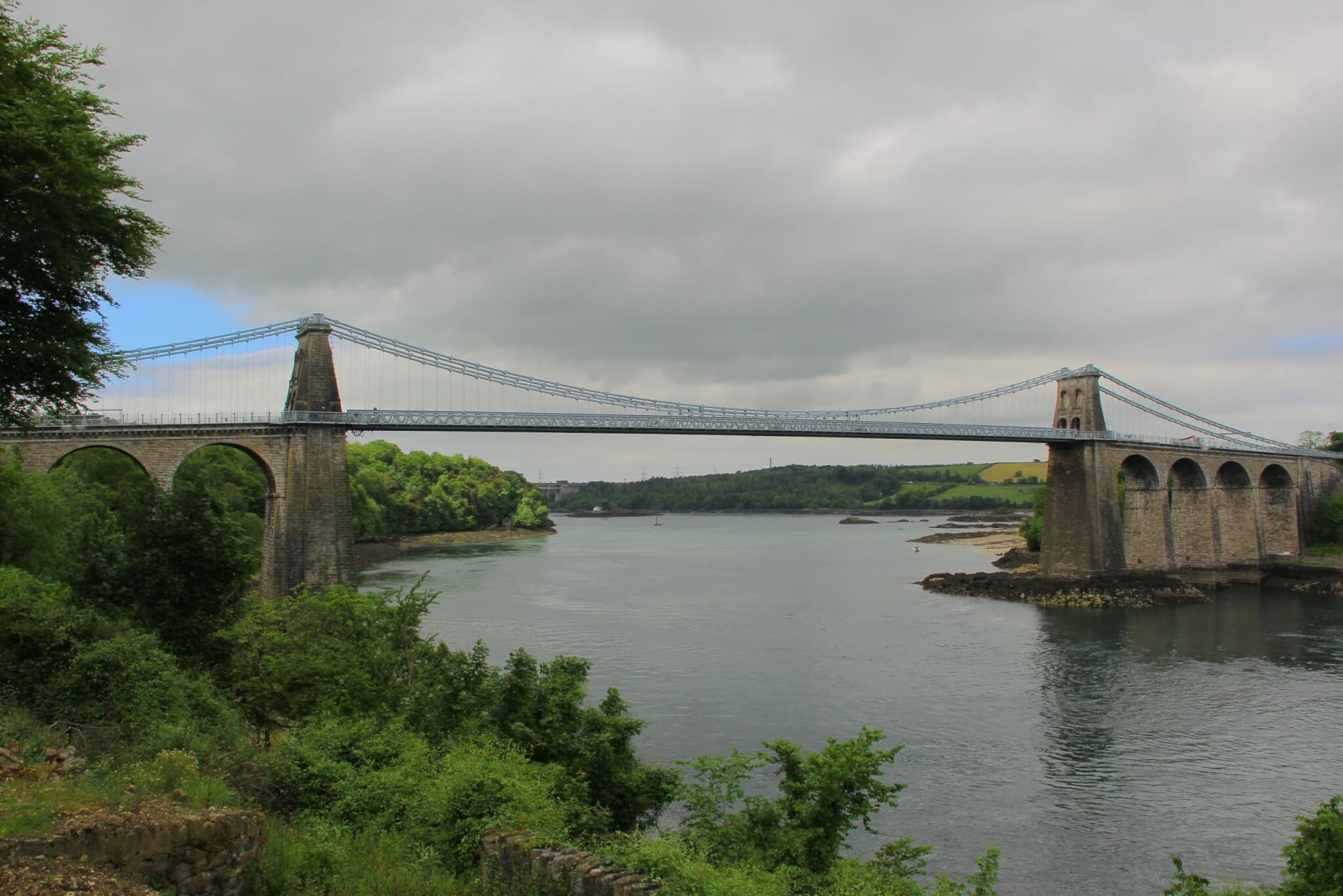 Menai suspension bridge footway panel replacement - Spencer Group