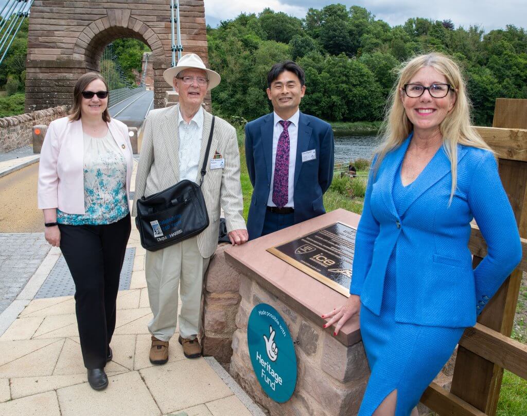 Union Chain Bridge recognised as international landmark after Spencer ...